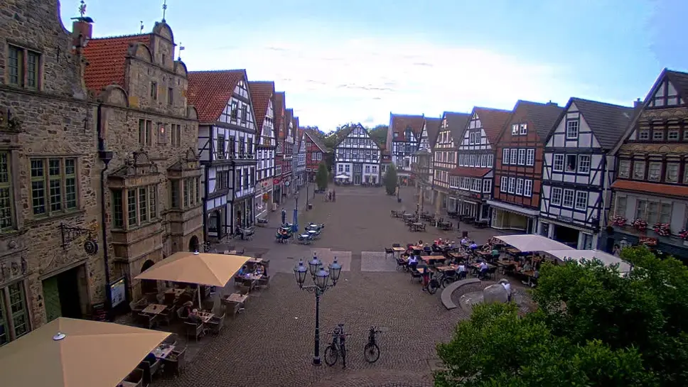 Live Webcam Marktplatz Rinteln,