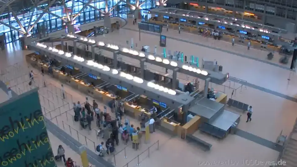 Live Webcam Hamburg Airport (HAM), Terminal 2