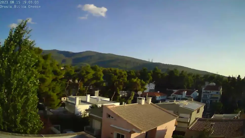 Live Webcam Drosia, Attica