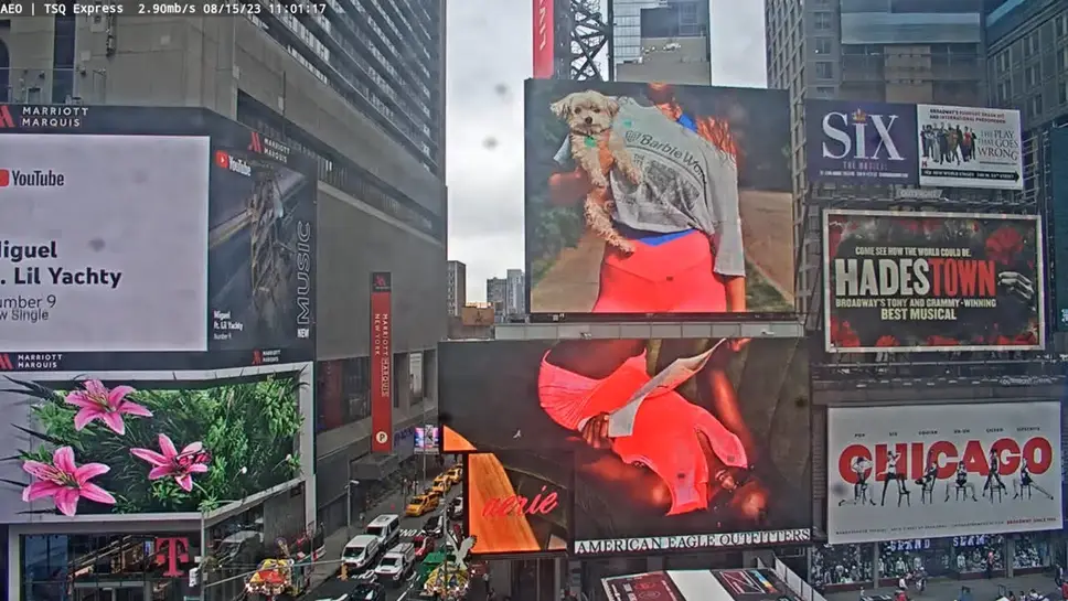 Live Webcam Times Square, Broadway, Manhattan, view 2