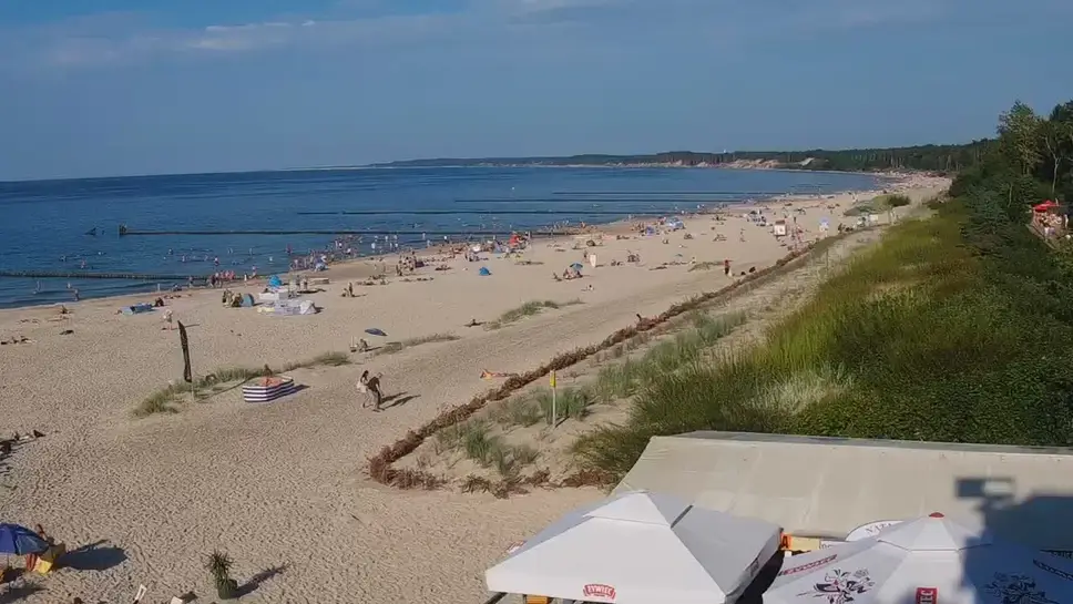 Live Webcam Beach of Ustka