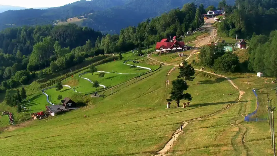 Live Webcam Mountain peak Palenica, Szczawnica