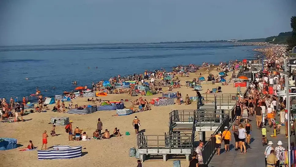 Live Webcam Beach view, Sarbinowo