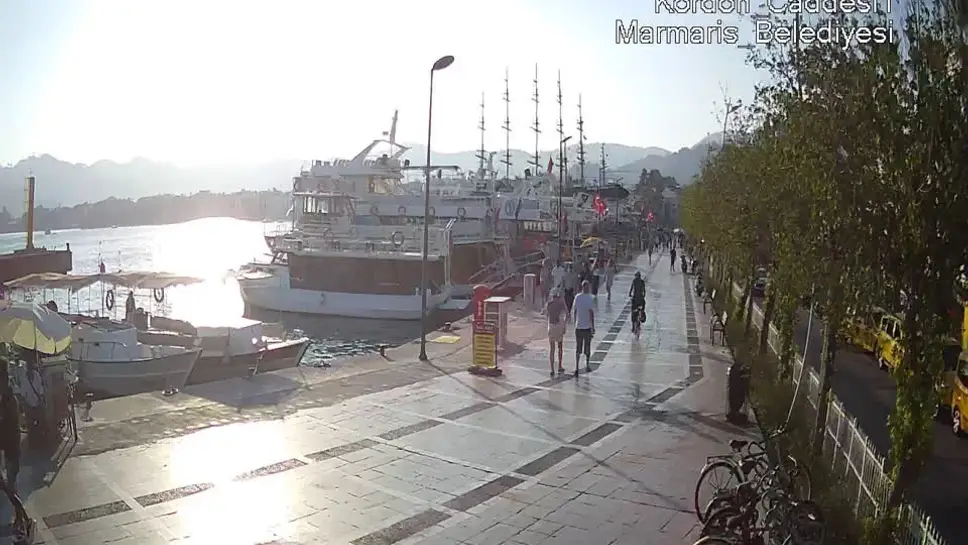 Live Webcam Promenade Kordon Caddesi, view 1