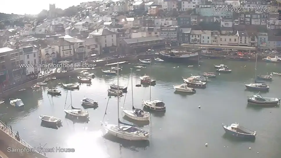 Live Webcam Brixham Harbour, inside