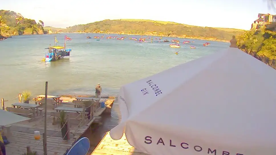 Live Webcam South Sands Beach, Salcombe