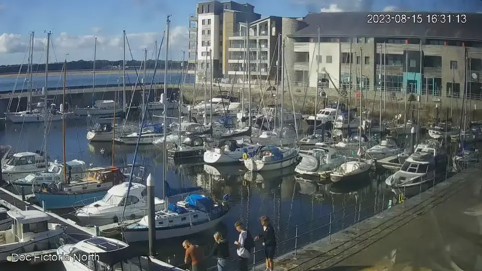 Live Webcam Harbour Table Table, Caernarfon