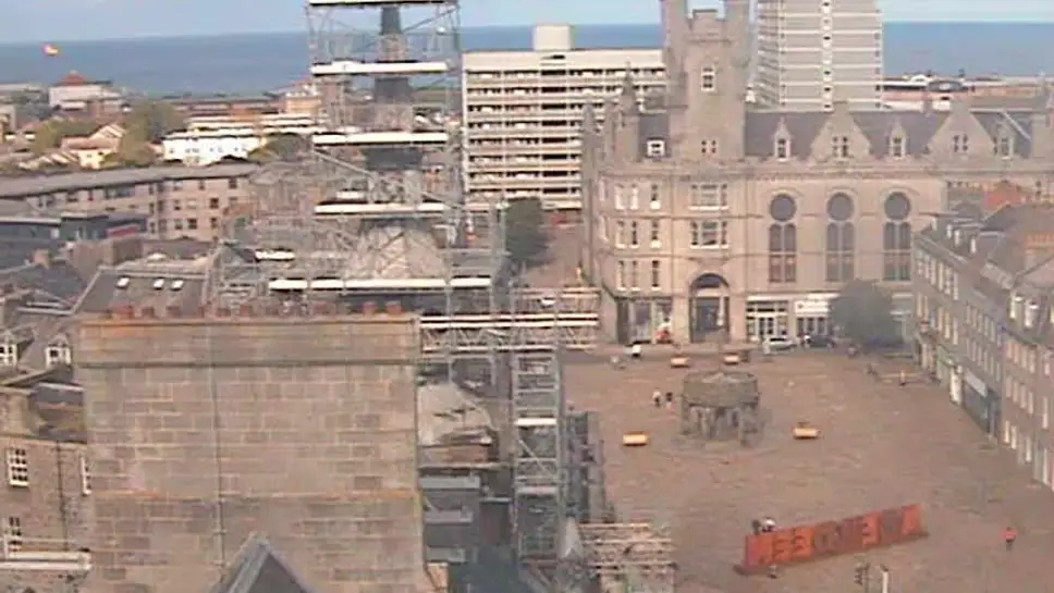 Live Webcam Castlegate, Aberdeen
