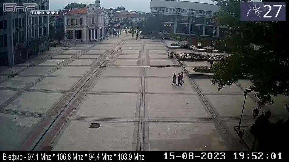 Live Webcam City center, Vidin