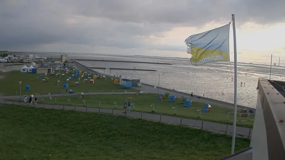 Webcam online Friesenstrand Tossens, Butjadingen