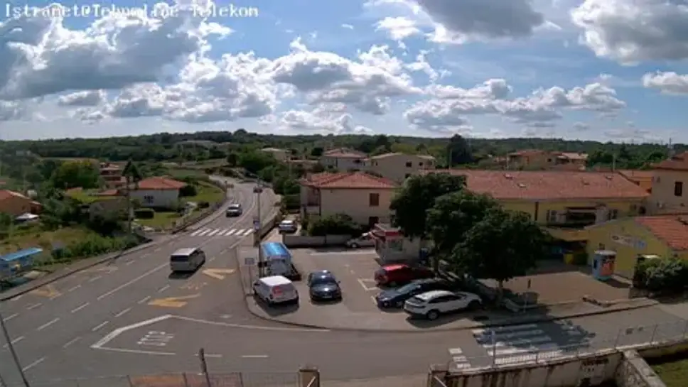 Live Webcam Barban, city view, Croatia