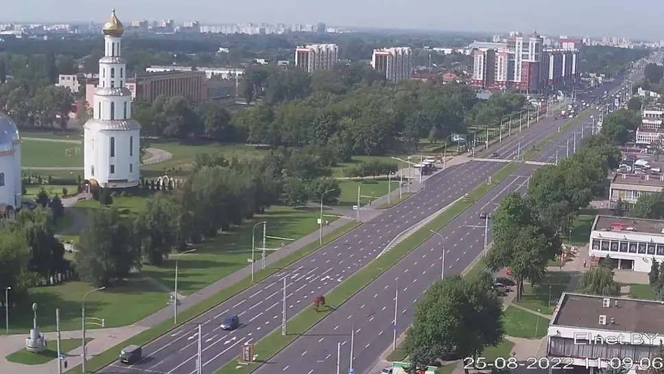 Live Webcam Bell Tower, Brest