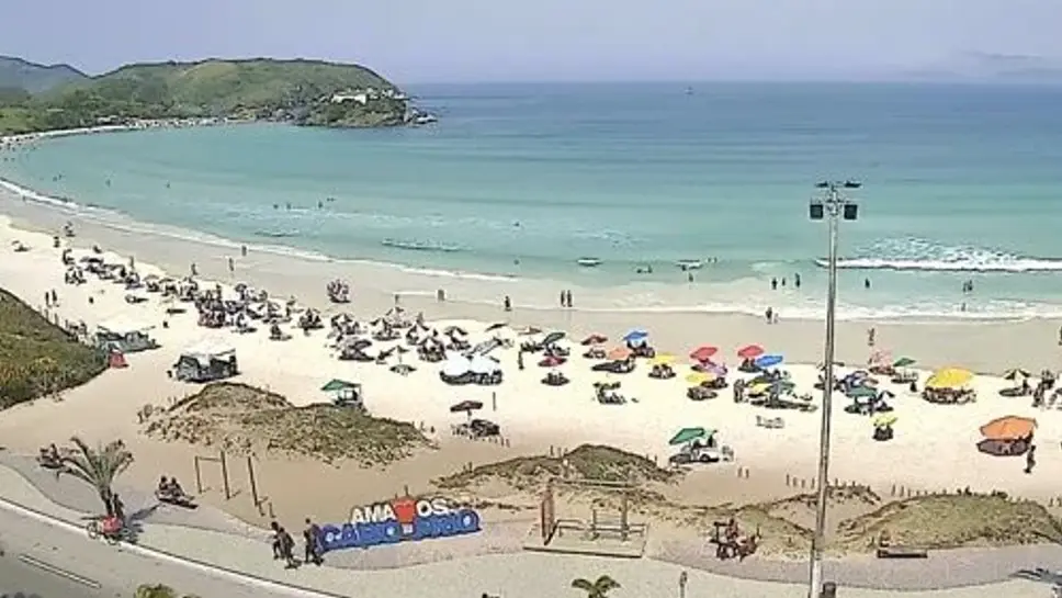 Webcam ao vivo Praia do Forte Cabo Frio, Brasil
