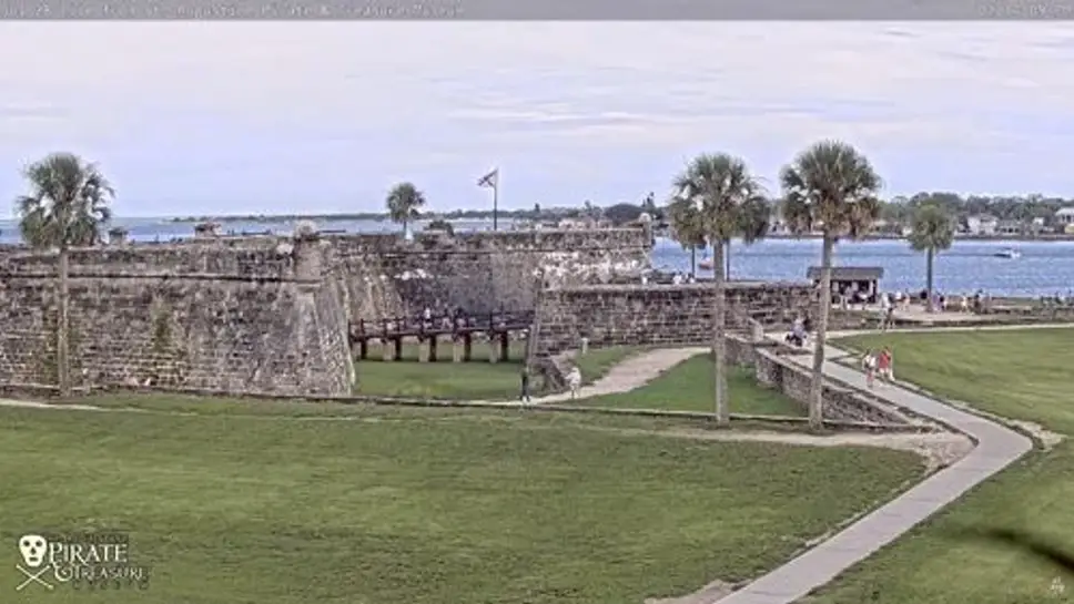Live Webcam Castillo de San Marcos, Florida
