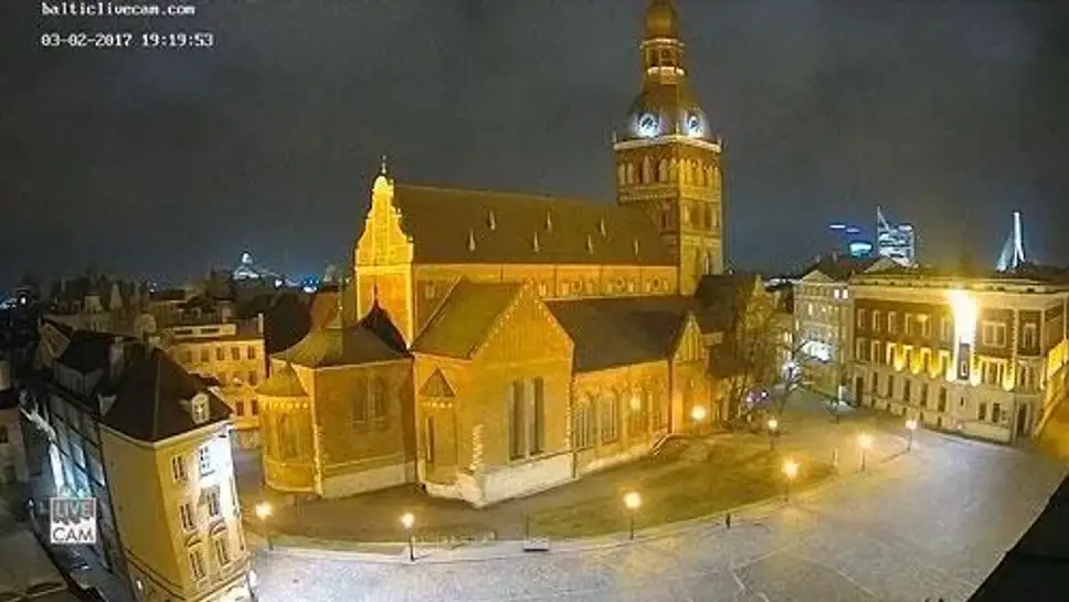 Live Webcam Riga Cathedral Square