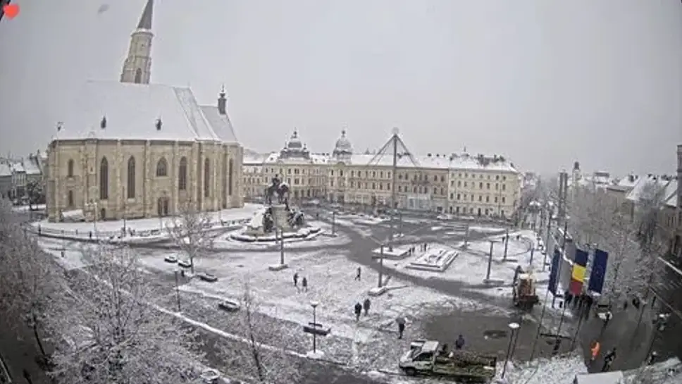 Live Webcam Unirii Square, Cluj-Napoca