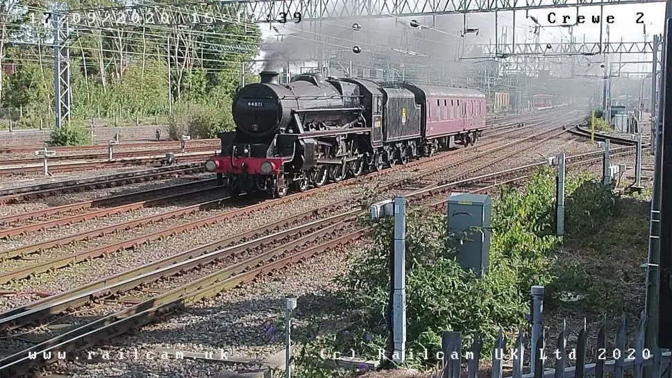 Live Webcam Crewe Rail, Cheshire