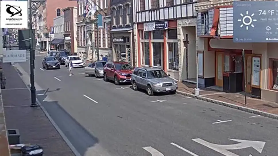 Live Webcam Market Street Cam, Staunton