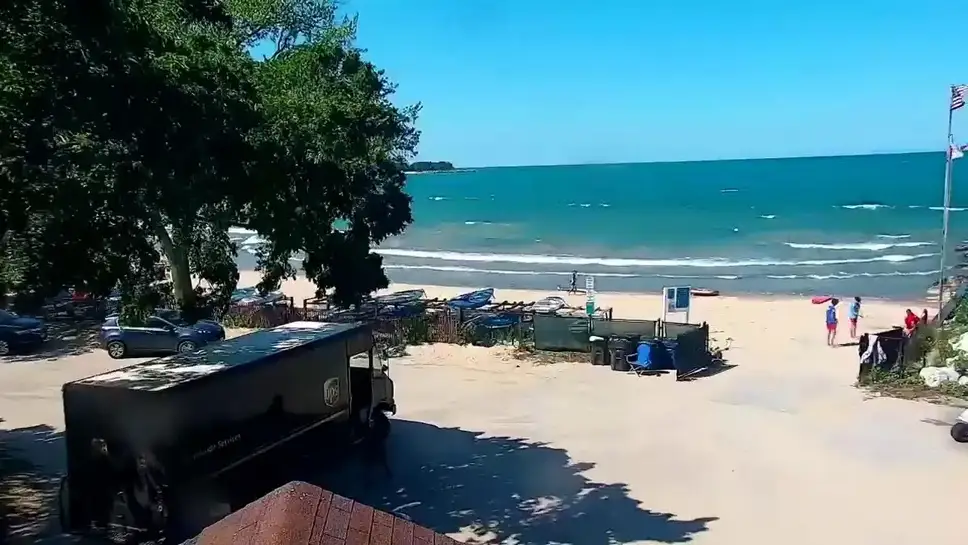 Live Webcam Evanston Beach, Illinois