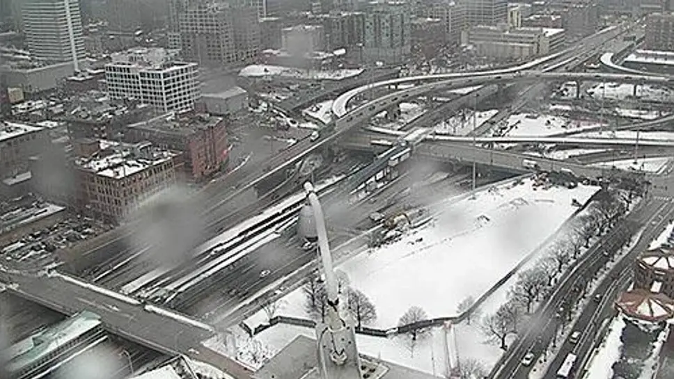 Live Webcam Jane Bryne Interchange, Chicago