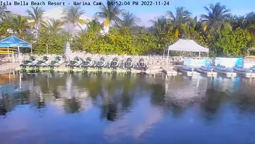 Live Webcam Isla Bella Resort Marina, Marathon