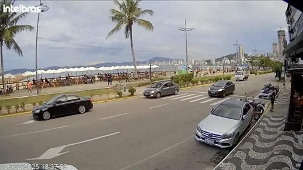 Webcam en direct R. Orla do Centro, Itapema