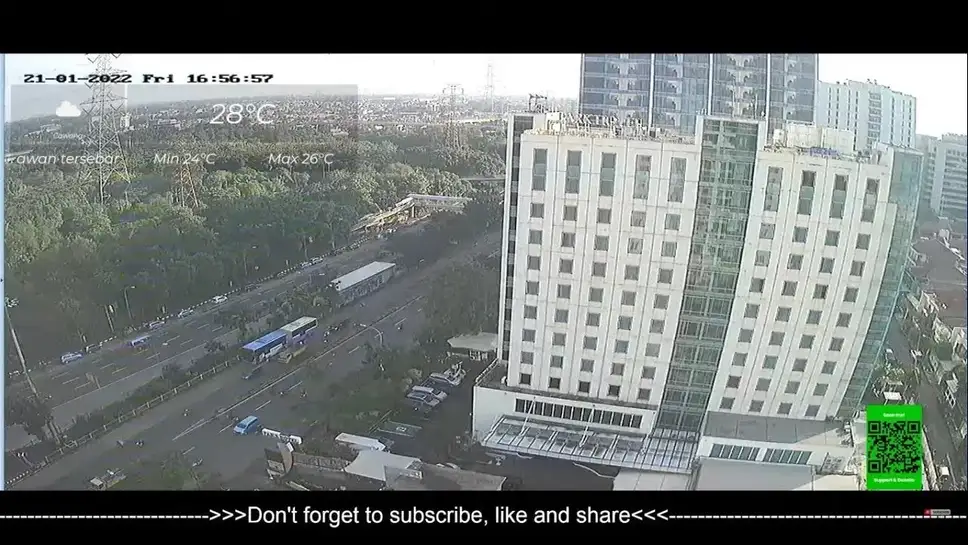 Live Webcam Jalan. DI. Panjaitan, Jakarta