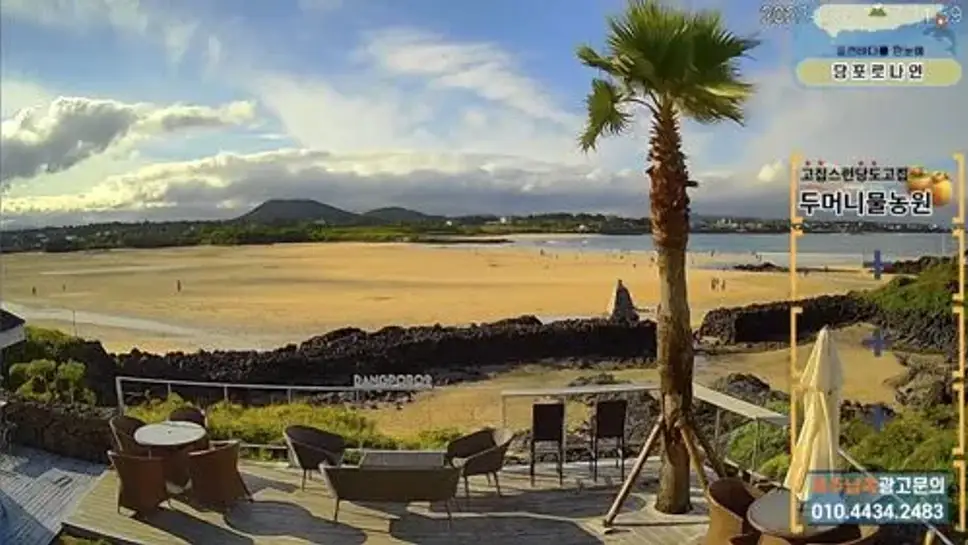 Live Webcam Pyoseon Beach, Jeju Island