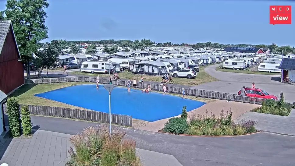 Webcam en direct Camping Läjets, Varberg
