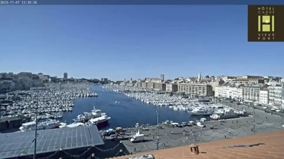 Live Webcam Marseille Vieux Port, France