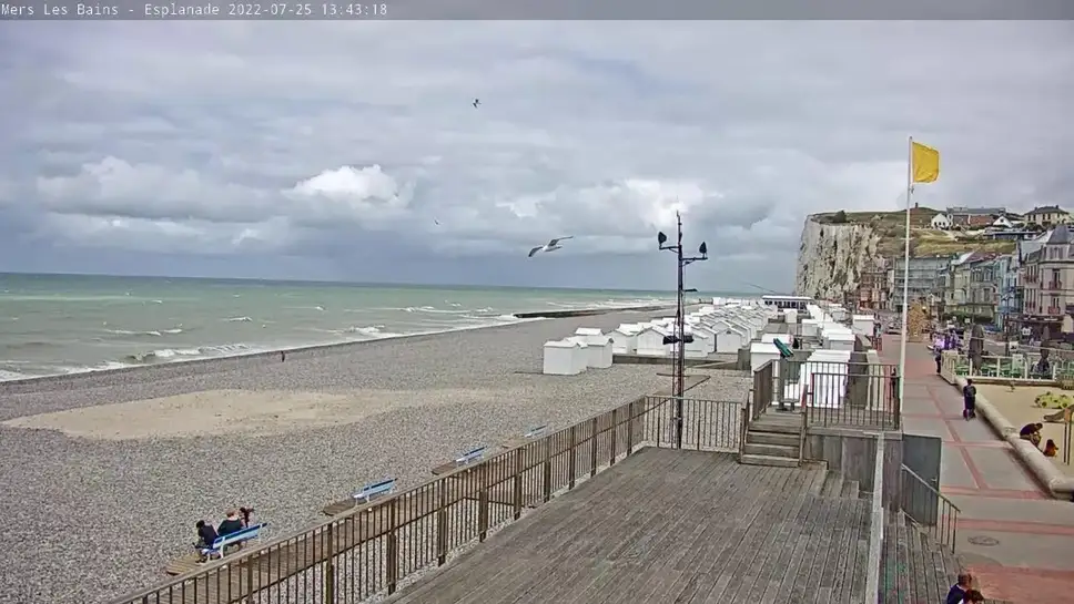 Live Webcam Mers-les-Bains Beach