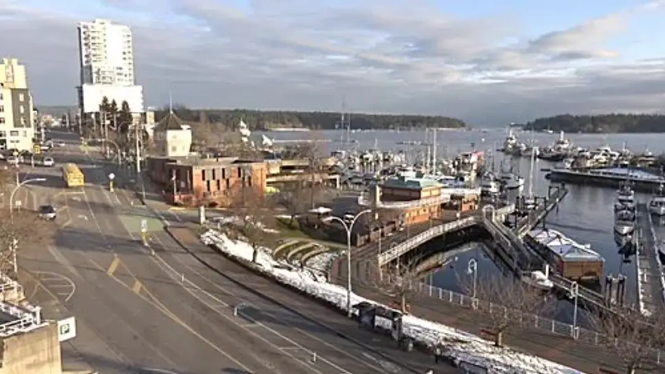 Live Webcam Nanaimo Harbour, British Columbia