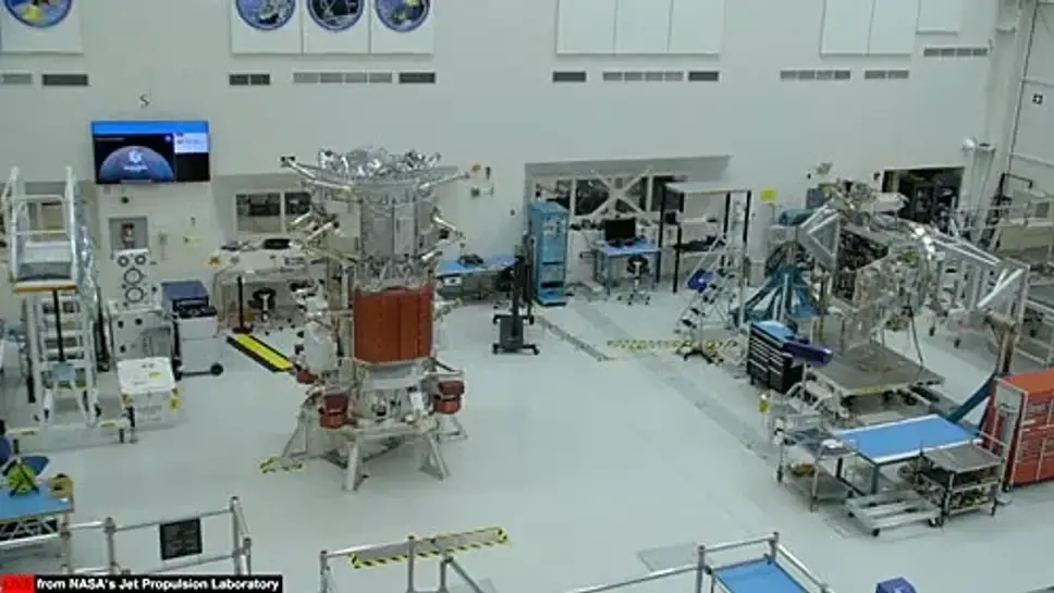 Live Webcam NASA's Europa Clipper, California