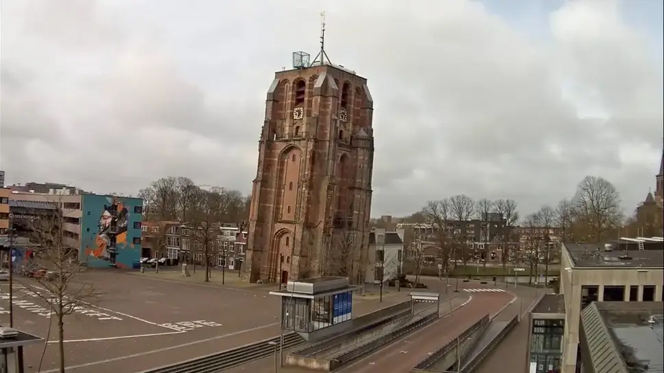 Webcam-livestream Oldehove-toren