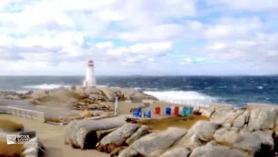Webcam-livestream Peggy's Cove Lighthouse Live, NS