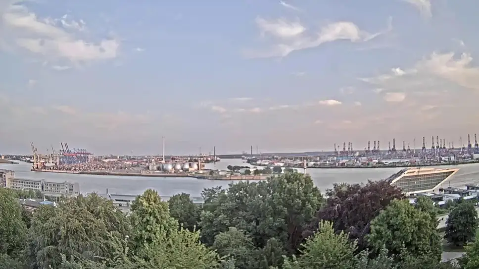 Webcam online Hafen von Hamburg