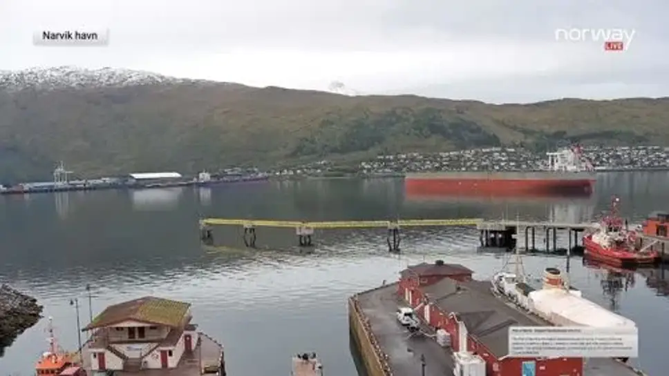 Live Webcam Port of Narvik Live, Norway
