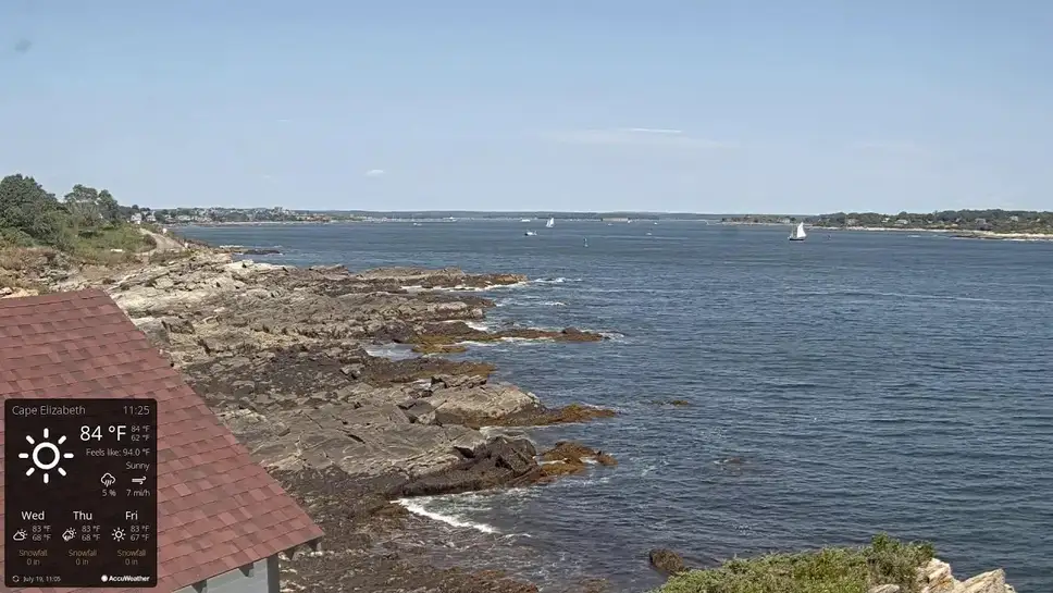 Live Webcam Portland Head Light, Maine