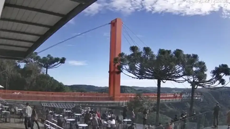 Webcam ao vivo Skyglass Canela, RS, Brasil