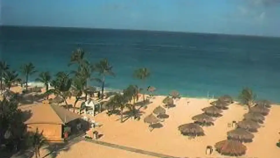 Live Webcam Manchebo Beach, Aruba