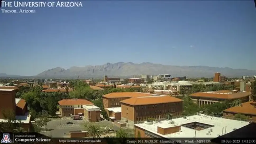 Webcam online Tucson Uarizona, USA