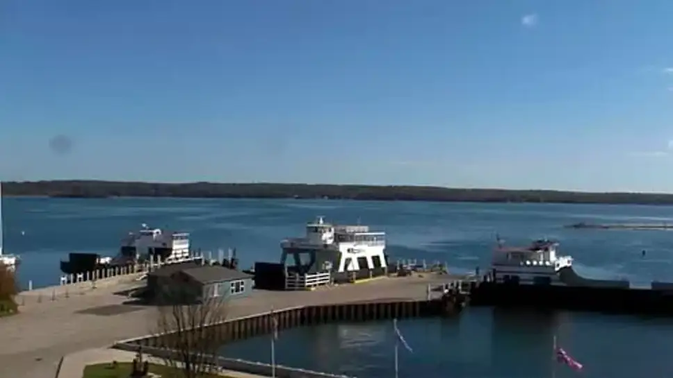 Live Webcam Washington Island Ferry Dock