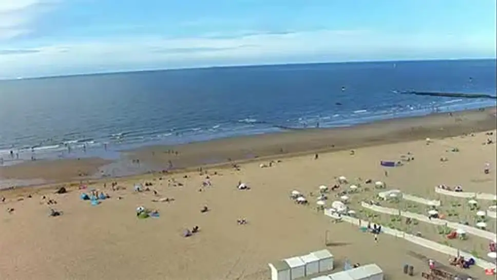 Live Webcam Hotel Les Mouettes, Wenduine